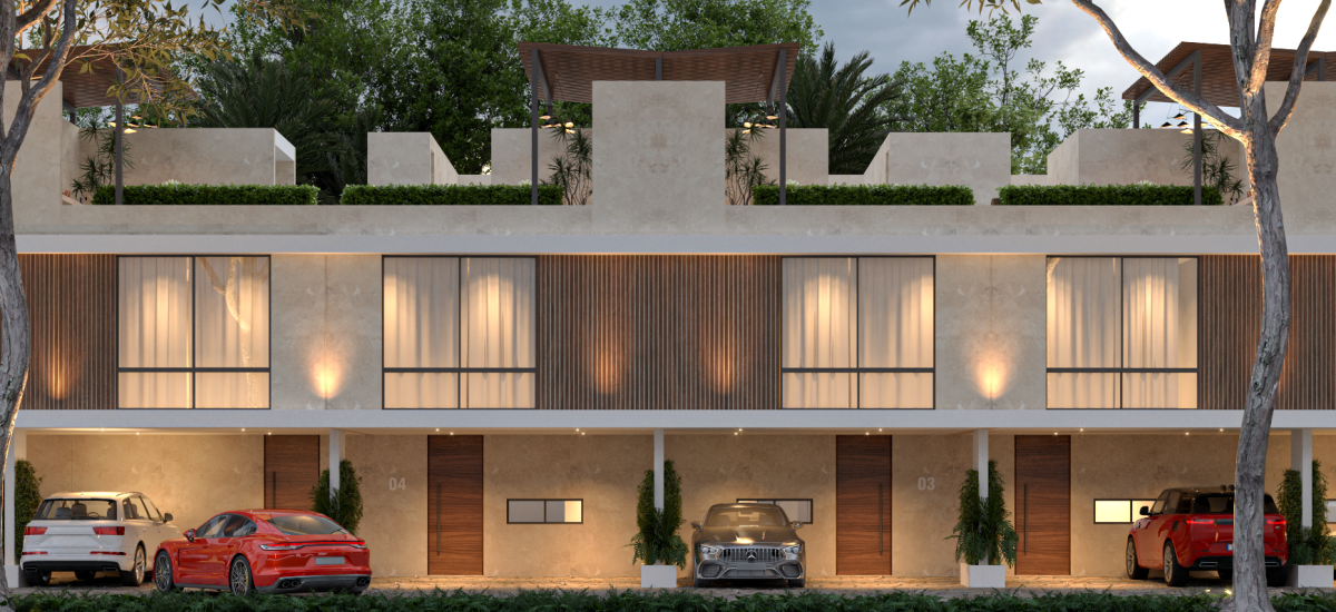 OKTÉ · Townhouses en preventa en Temozón Norte - Mudarse a Mérida